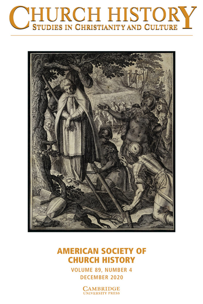 Journal Homepage - American Society of Church History
