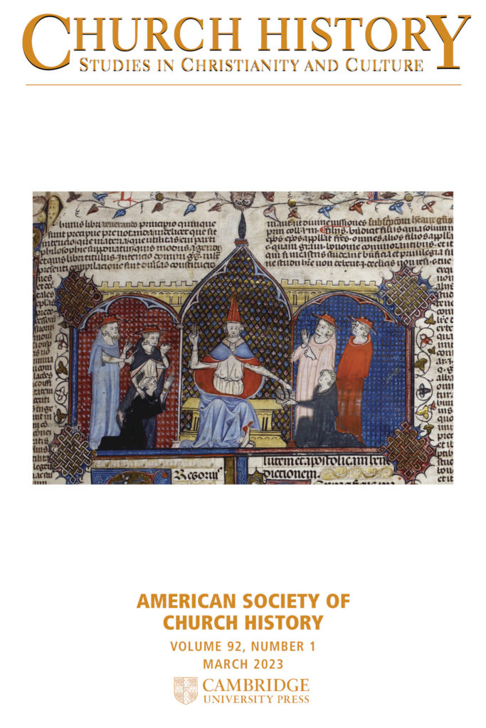 Journal Homepage - American Society of Church History